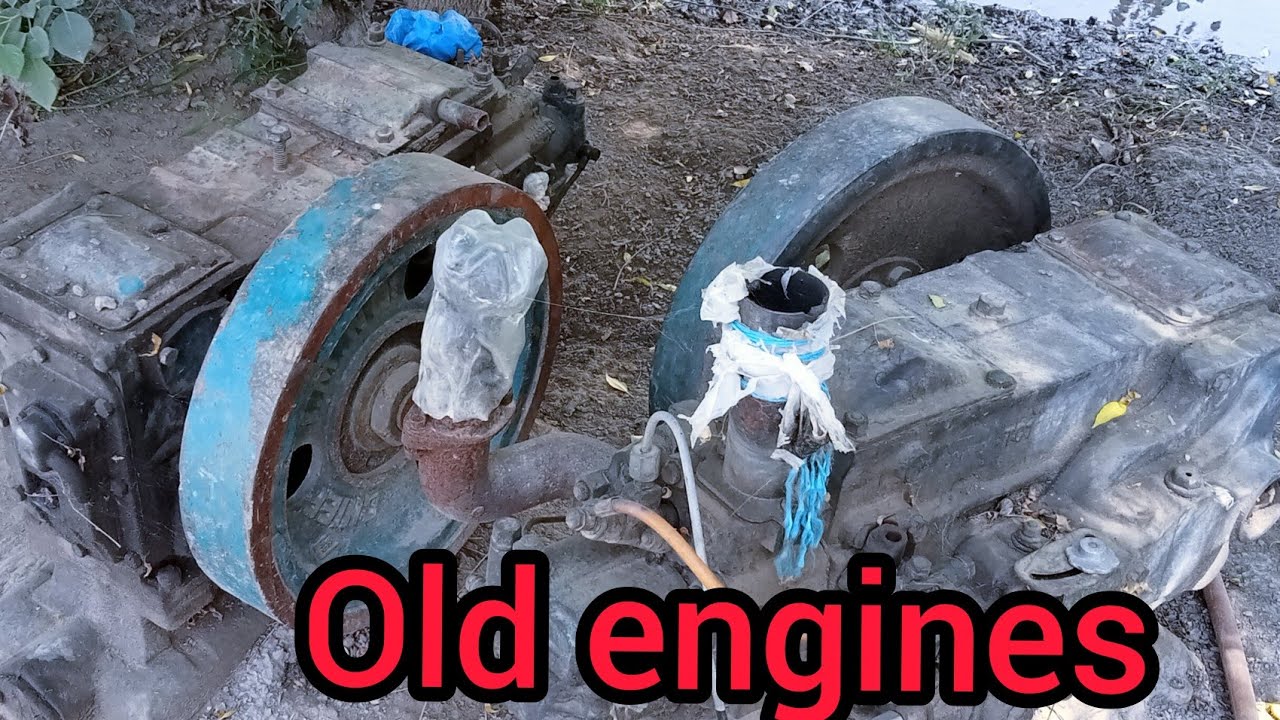 Tube well with peter diesel engine working || Culture Punjab da ...