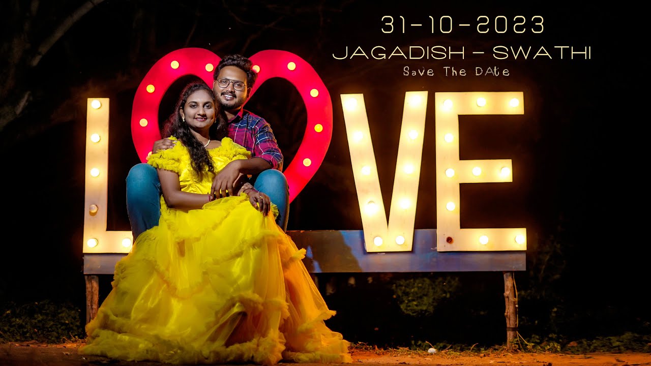 Jagadish & Swathi || Save The Date || DSP Photography || Cinematic Pre ...