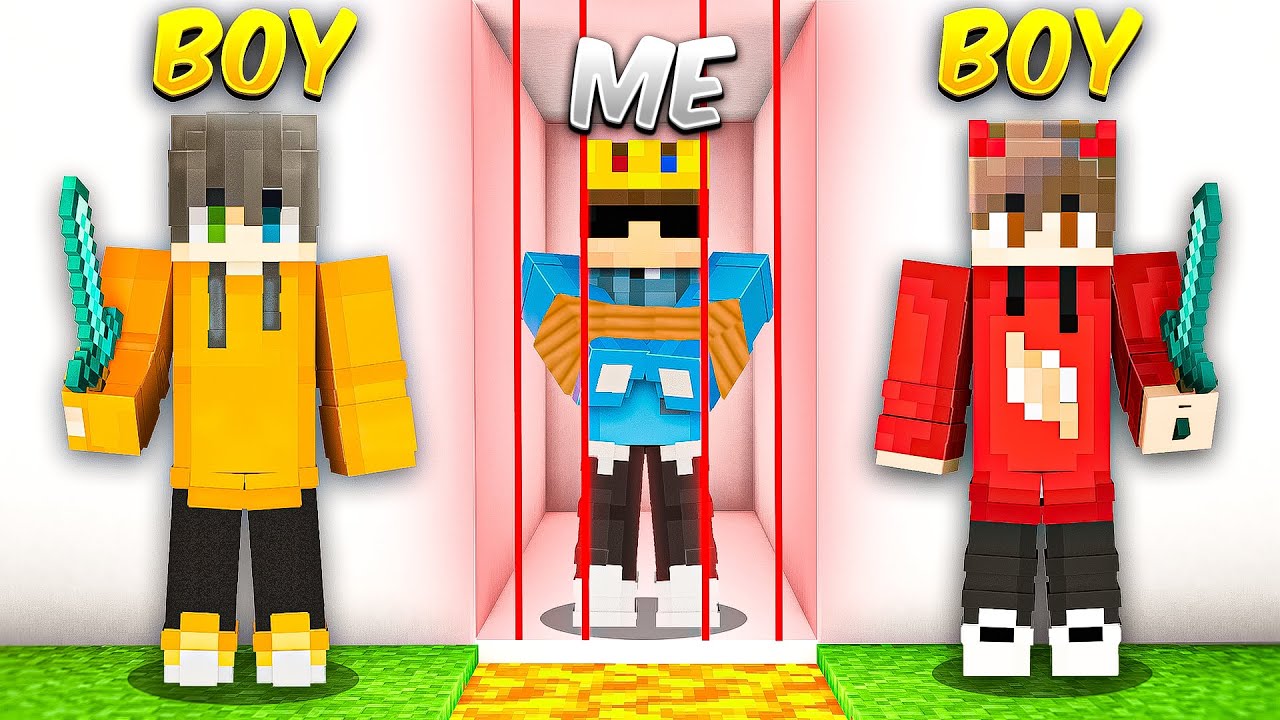I Went UNDERCOVER on 'BOYS ONLY' Minecraft Server! - YouTube