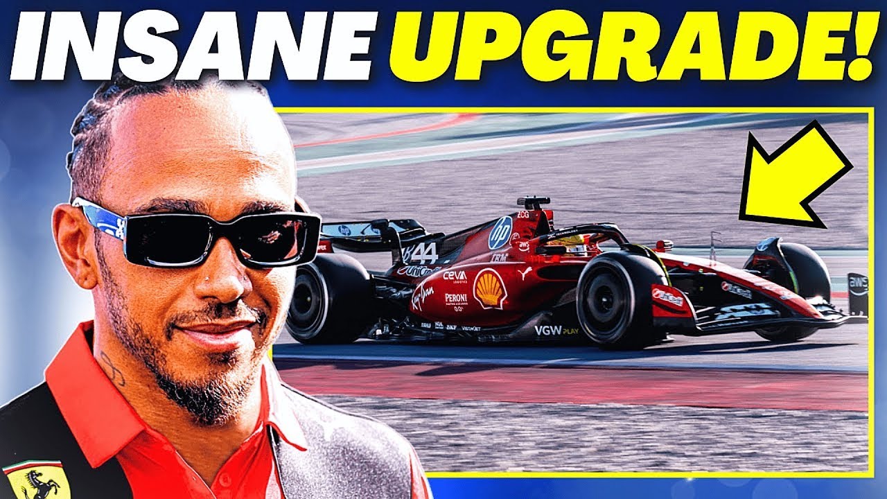 Ferrari's INSANE New Upgrade for Hamilton's Barcelona Test Just Got ...