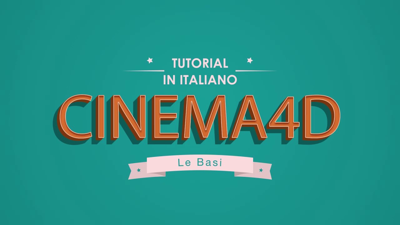 Cinema 4D tutorial in italiano I Corso Base #1 Introduzione e ...