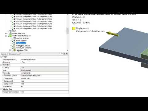 Suppressing Load Steps in Ansys Mechanical - YouTube