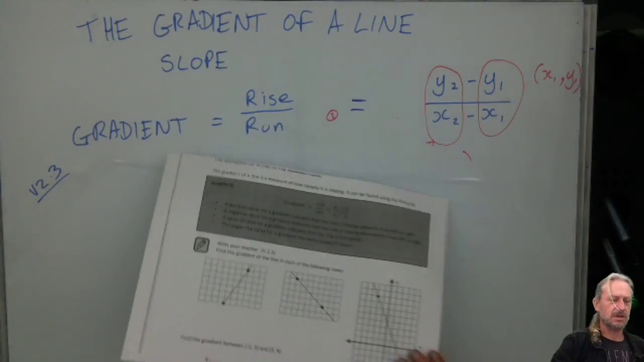 Finding the Gradient of a Line (#8 Linear Modelling, Gen2) - YouTube