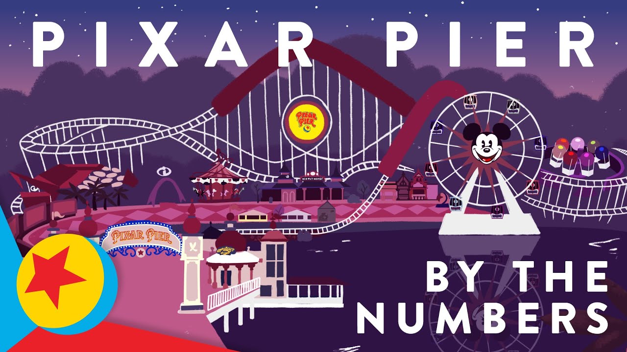 Count Down Some Fun Facts About Pixar Pier | Pixar By the Numbers ...