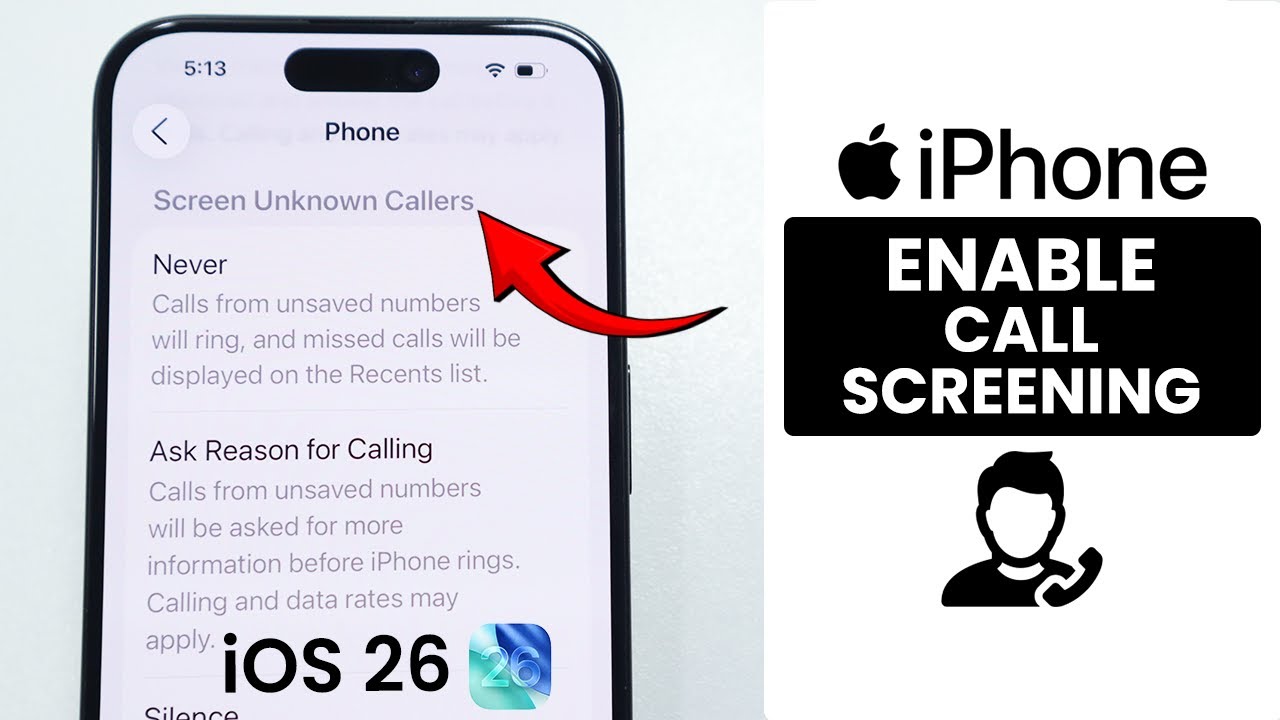 [iOS 26] How to Enable iPhone Call Screening - Use Call Screening After ...