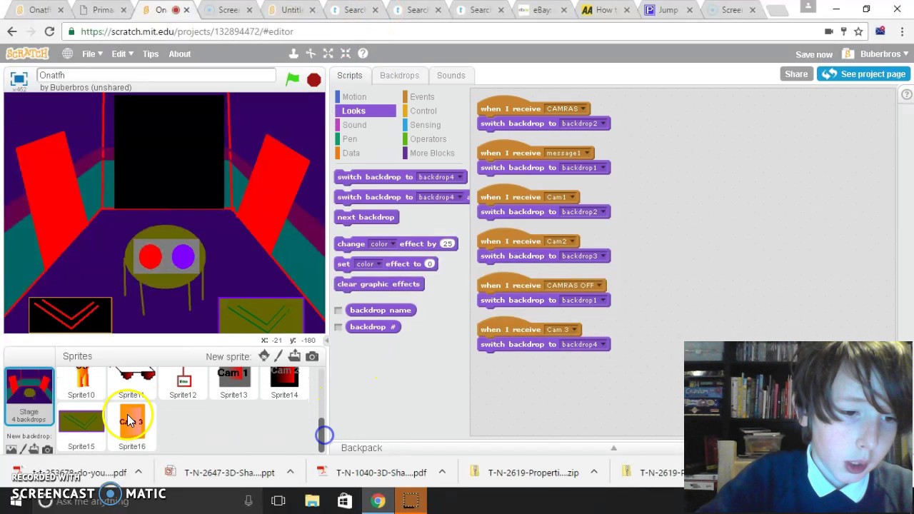 How to make a fnaf game in scratch #6 Quick sounds - YouTube