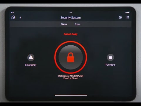 How Do I Control a Security System with Control4? - YouTube