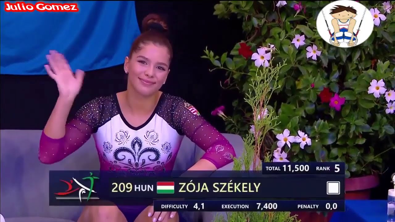 Zója Székely HUN FX EF @ 2020 Szombathely @szekelyzoja - YouTube