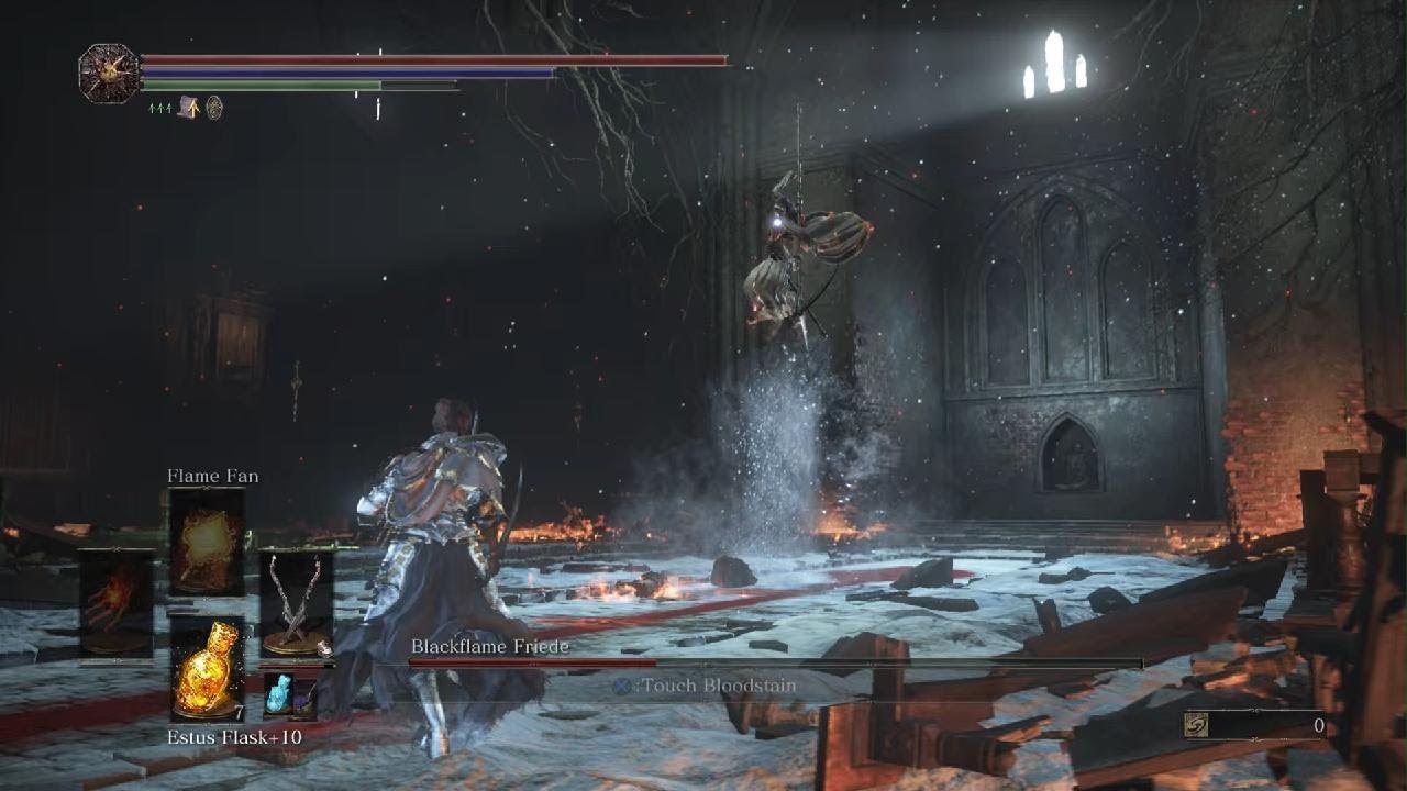 Friebruary Day 17: Flame Fan incinerates Phase 3 Sister Friede - YouTube