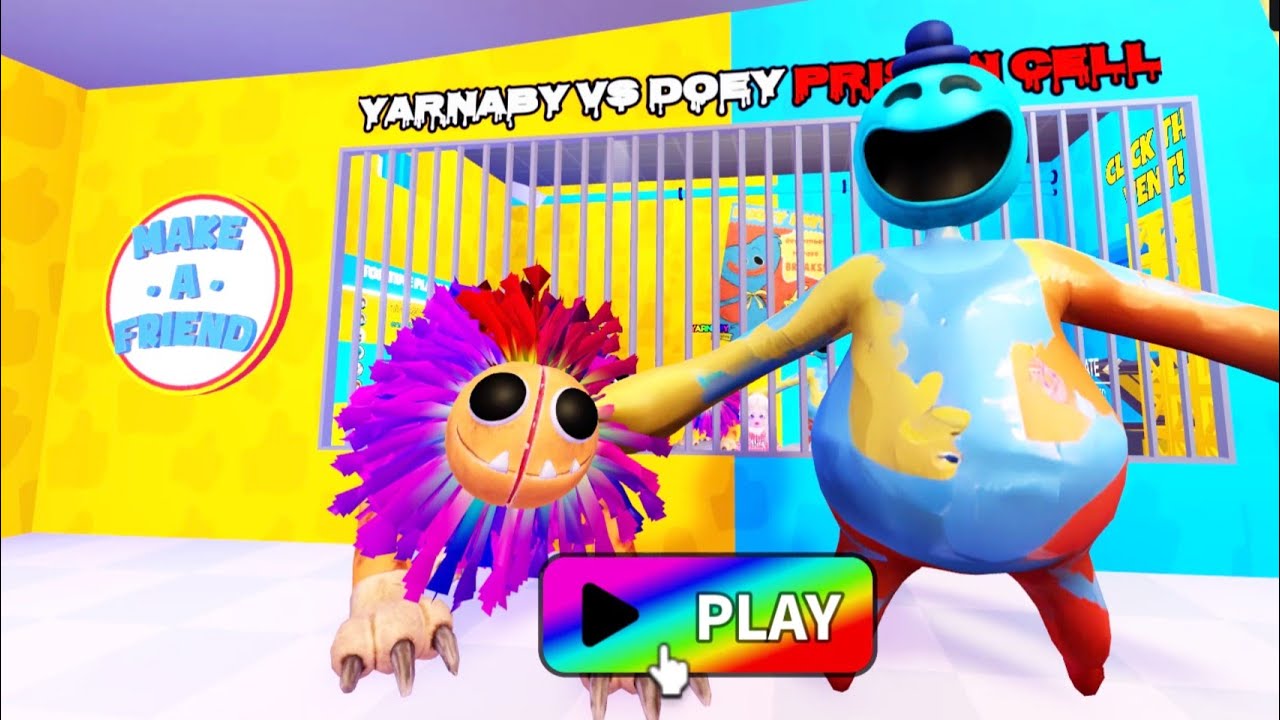 😨NEW 🌟YARNABY VS DOEY'S BARRY'S PRISON RUN OBBY FULL WAIKTHROUGH ...