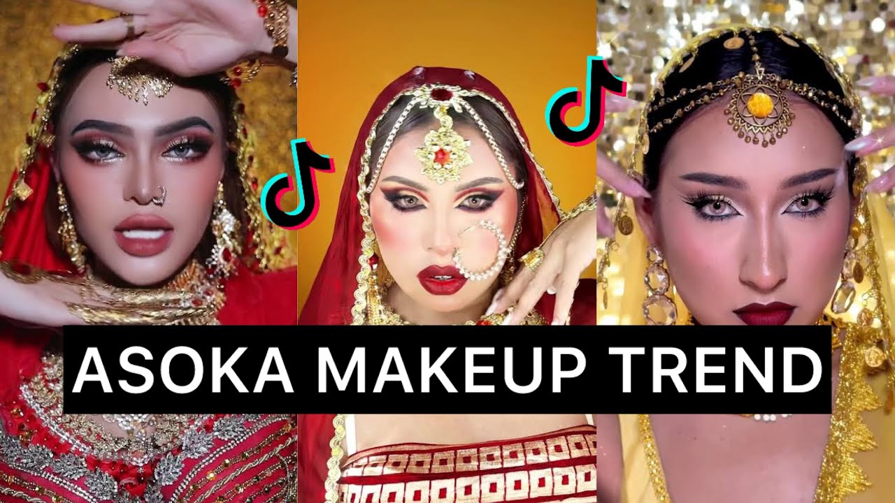 Asoka Makeup Trend Tiktok 💄 #asokamakeup - YouTube