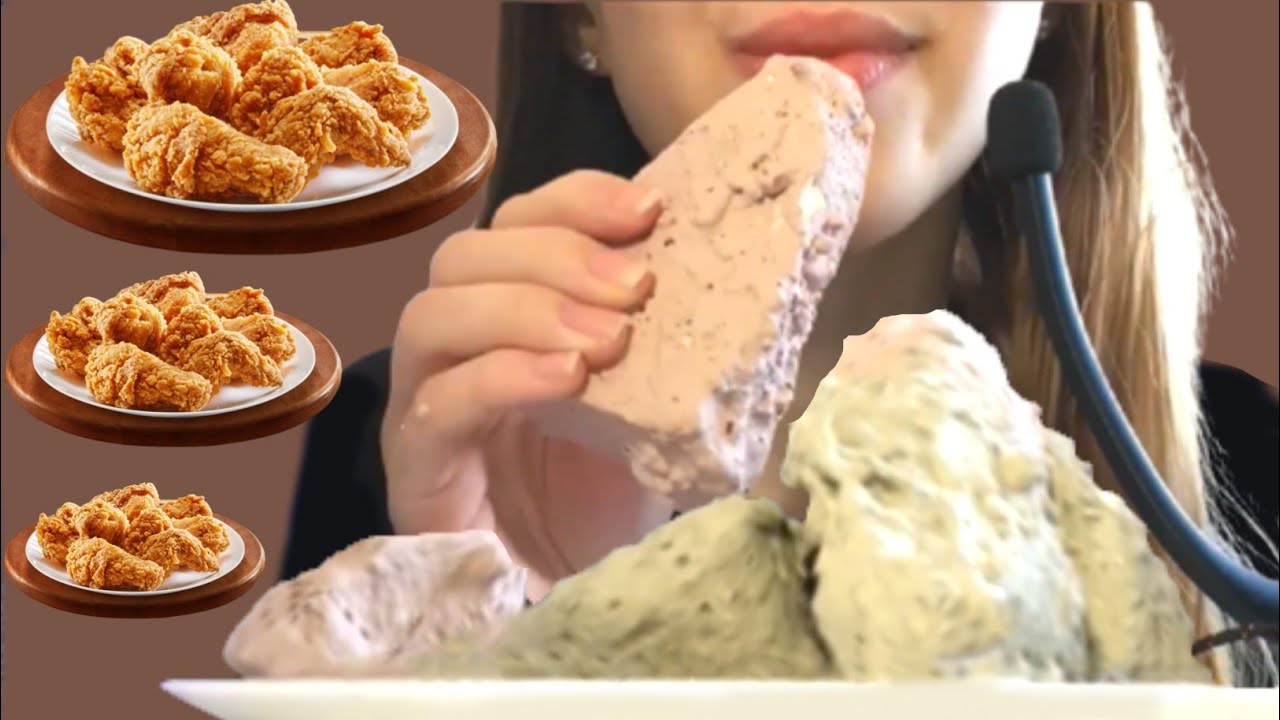 Crispy Chicken/ASMR/Mukbang/Crunch Sound @vlogkristikit - YouTube