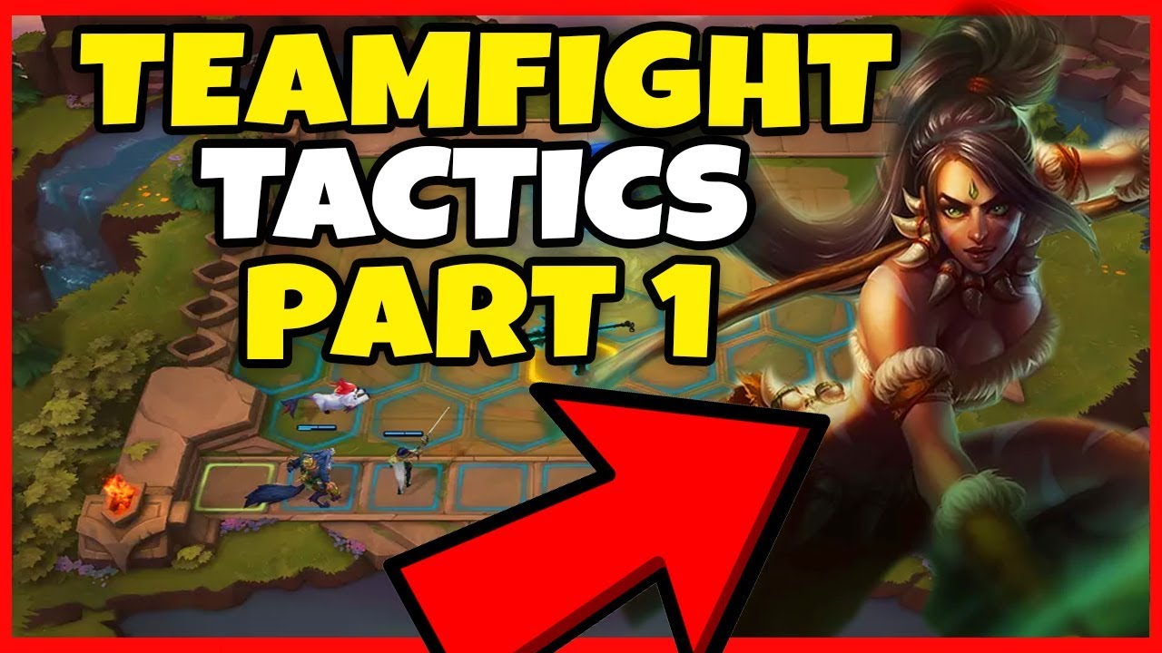 TEAMFIGHT TACTICS GAMEPLAY COMMENTARY PART 1! LEARNING THE GAME ...
