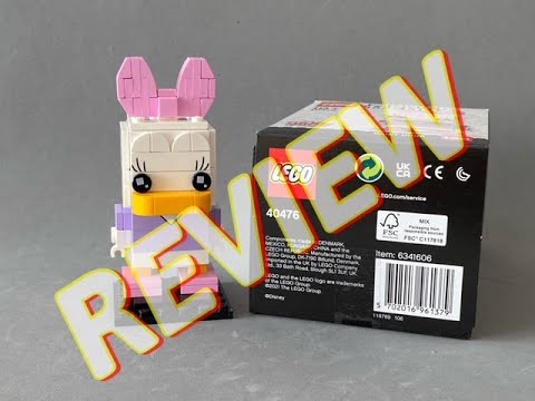 Review LEGO® 40476 BrickHeadz™ Daisy Duck - YouTube