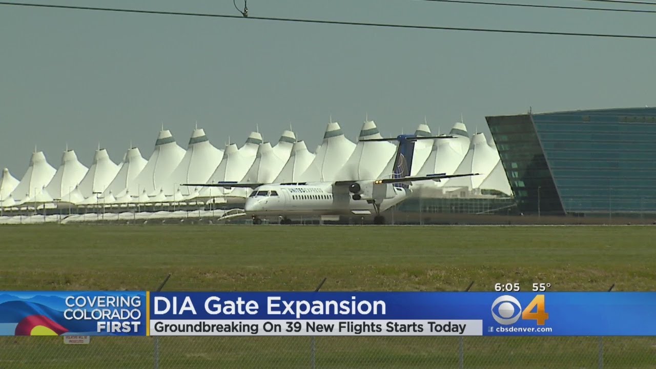 DIA To Add Nearly 40 More Gates - YouTube