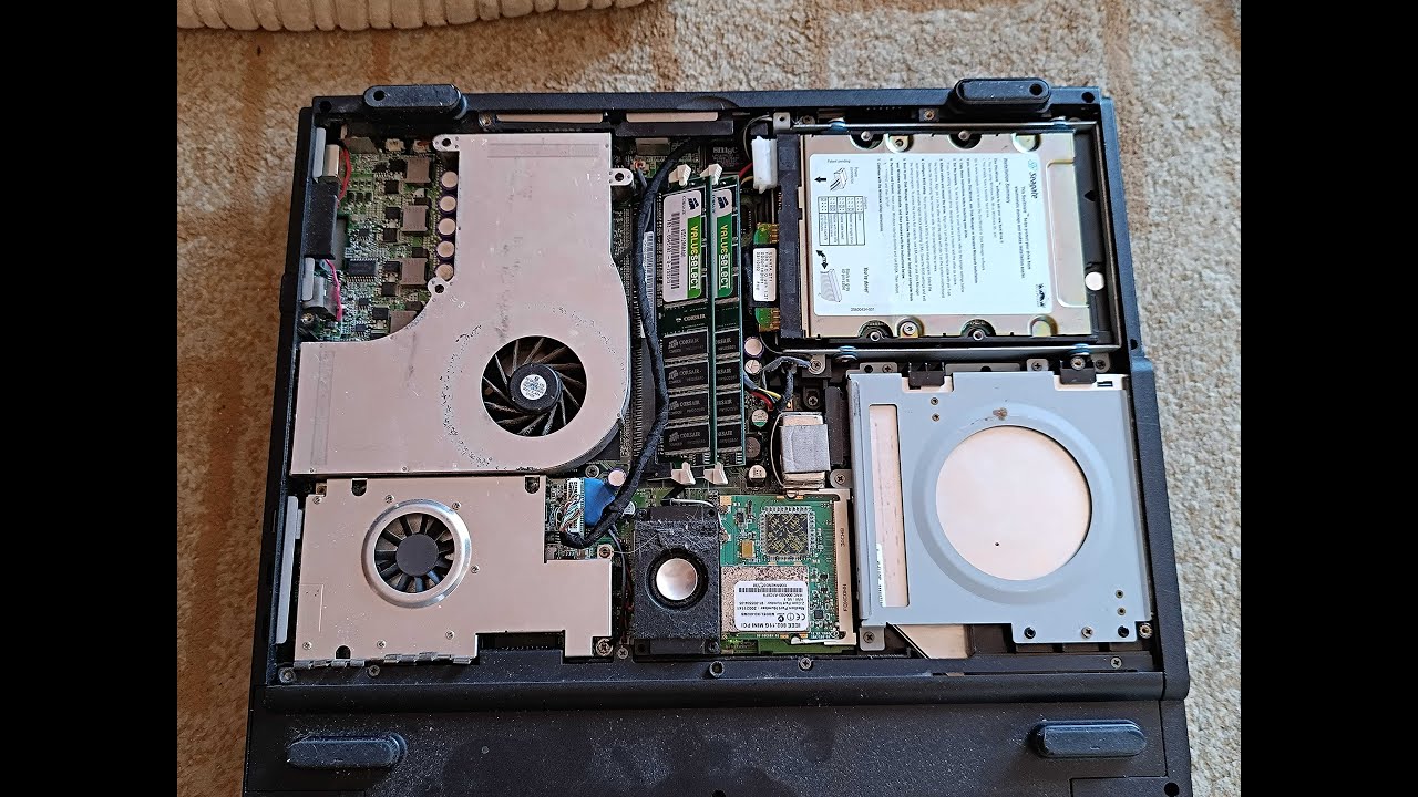 Laptop With Desktop Parts?Acer Aspire 1700 - YouTube