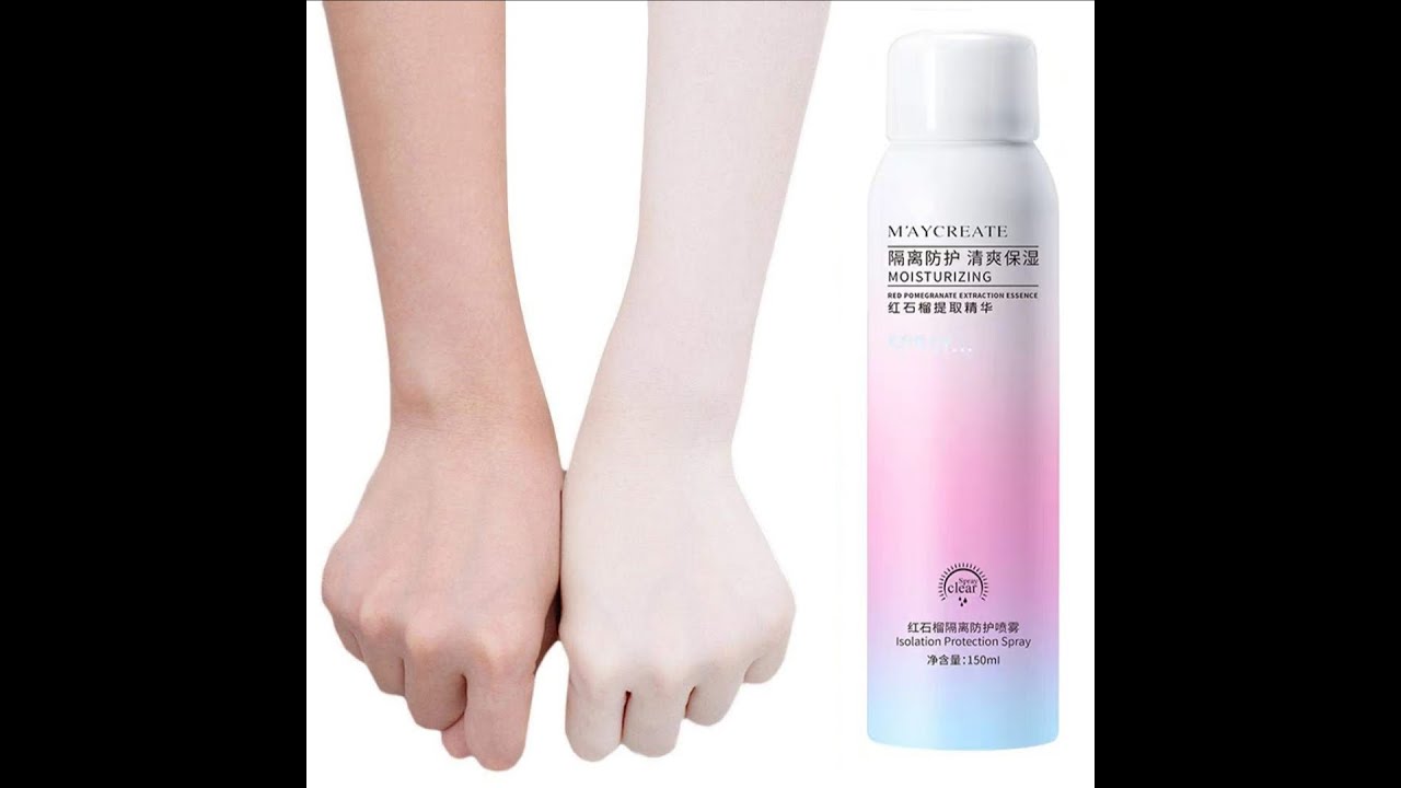 REVIEW MAYCREATE SPRAY - YouTube