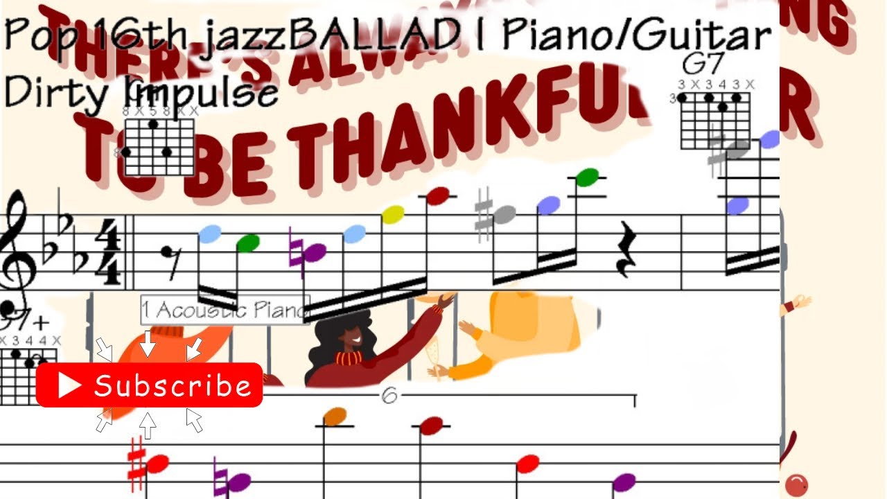 🎹Distortion Delight: Unleashing Mesmerizing Pop 16th Jazz Ballad Piano ...