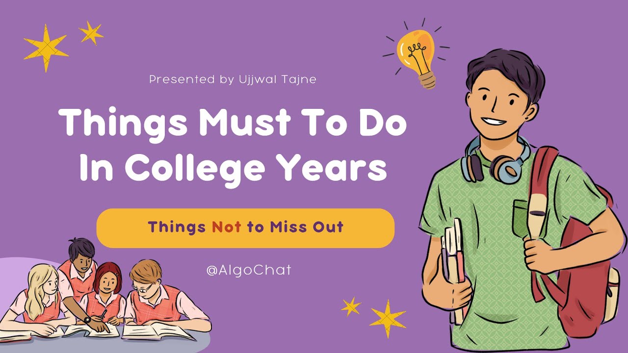 College Going Students Must Know | Do this from first year | Balanced ...
