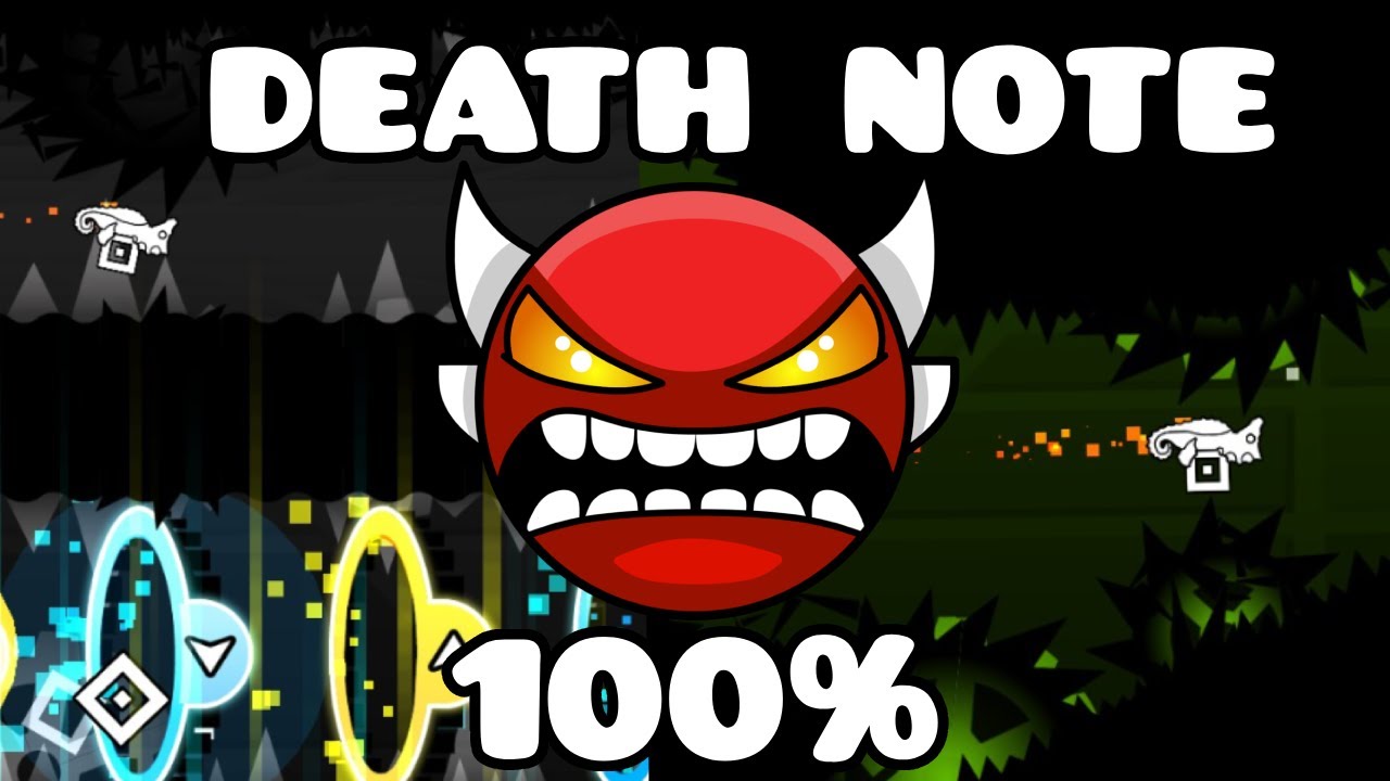 Death Note 100% INSANE DEMON [Geometry Dash] - YouTube