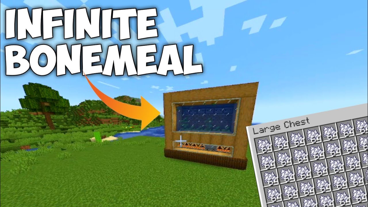 Minecraft: Best Automatic Bonemeal Farm 1.19.2! | Bedrock & Java - YouTube