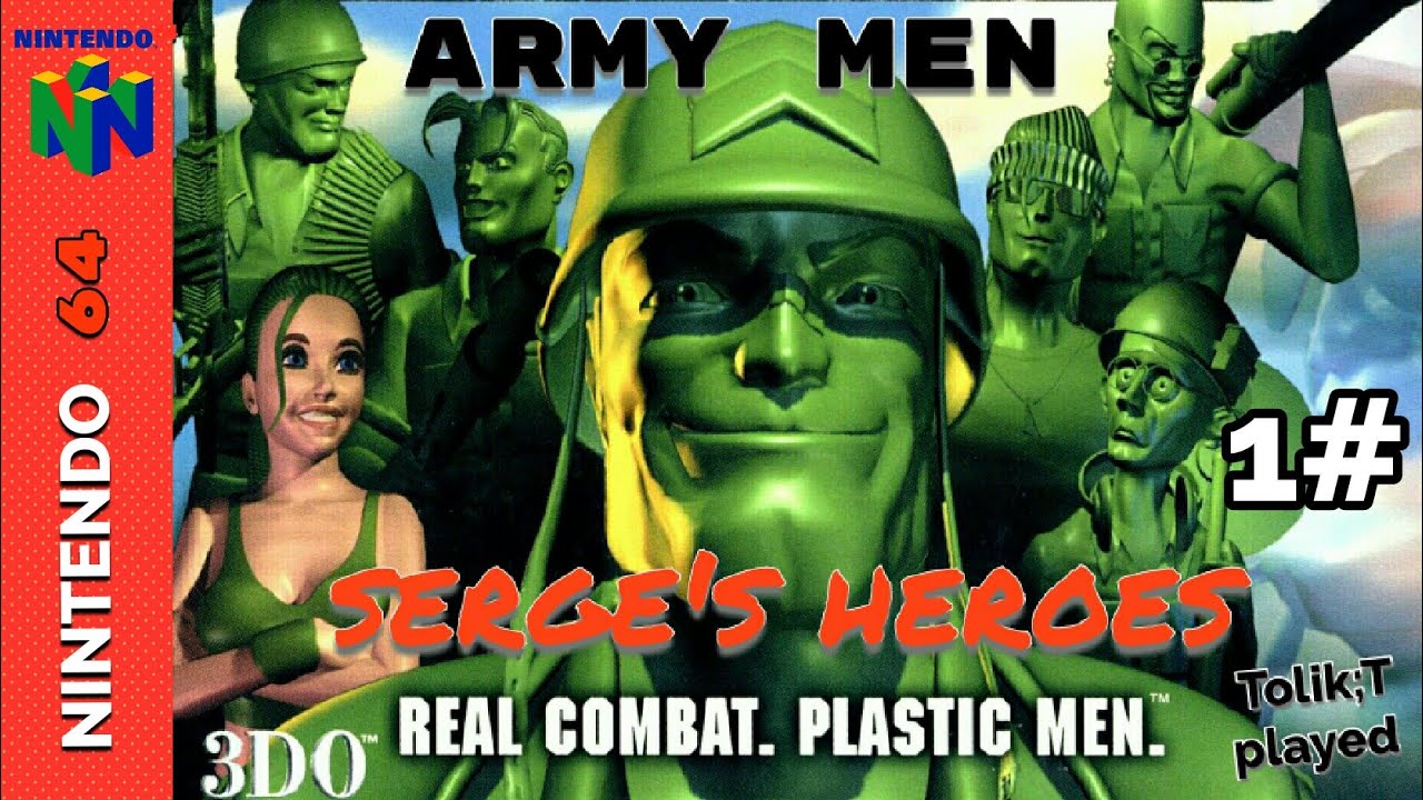 ARMY MEN sarge's heroes 1#(Сержант - герой) NINTENDO 64/Playthrough ...