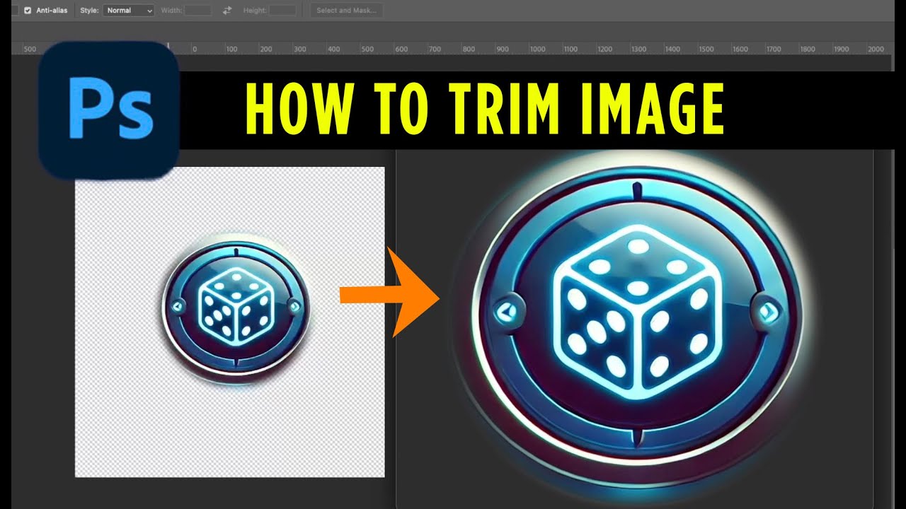 How to Trim an Image in Photoshop – Quick & Easy Tutorial! - YouTube