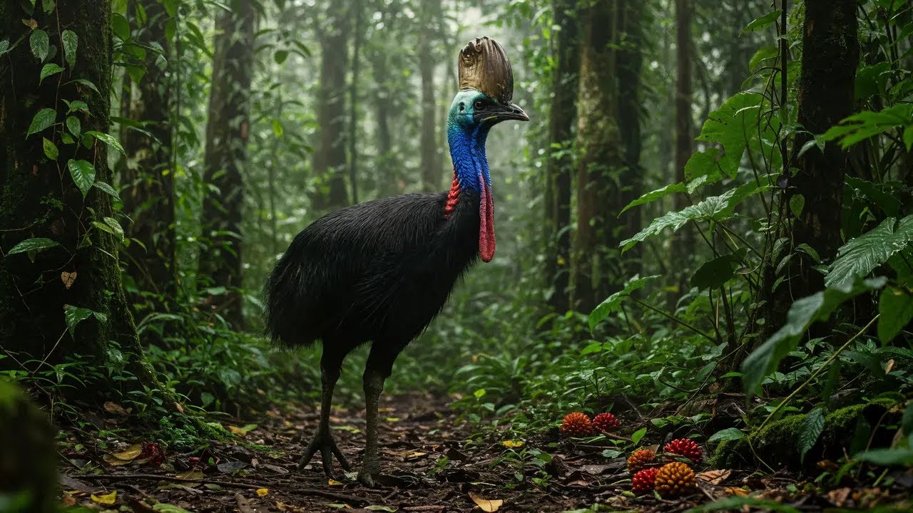 Cassowary The World's Deadliest Bird - YouTube