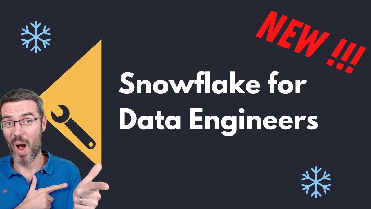 BIG DAY: I made a SNOWFLAKE course for Data Engineers & playing with ...