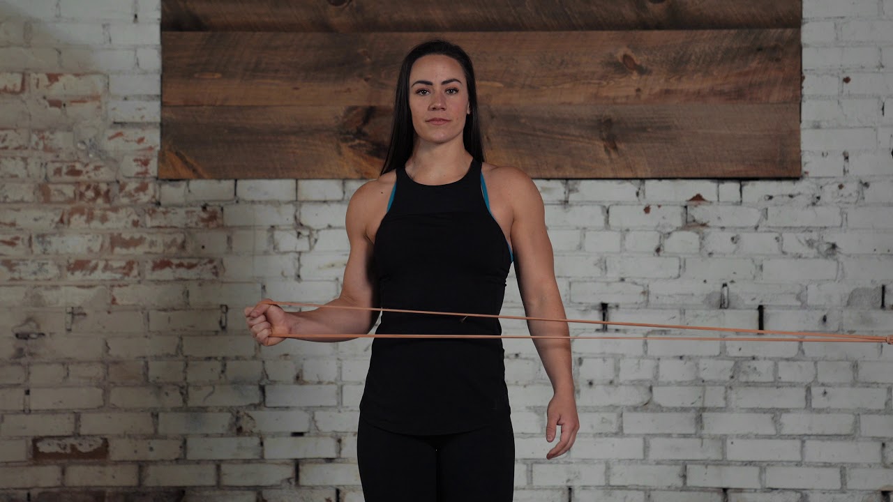 Banded External Rotation - YouTube