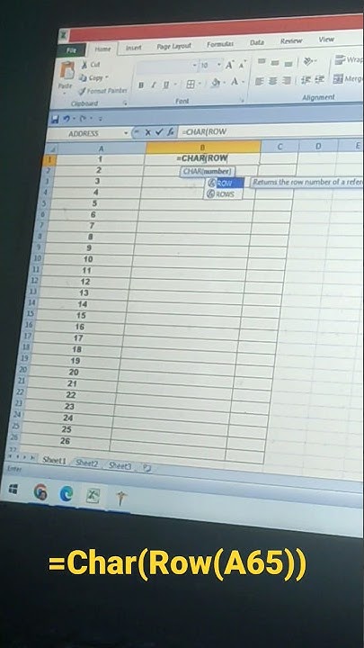 A To Z Magic In Excel Magic Excel Exceltricks Exceltips Computer Advanceexcel Shorts