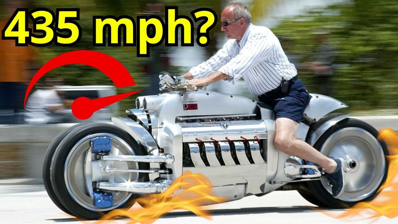 This Motorcycle reaches 700km/h (435mph)😨! The 10 fastest motorcycles ...