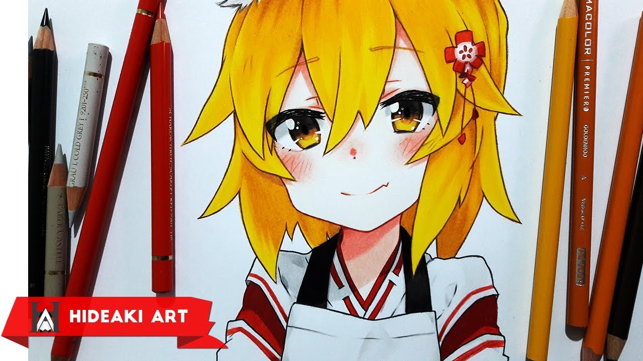 Speed Drawing Senko-san || Sewayaki Kitsune no Senko-san - YouTube
