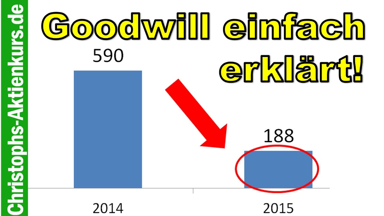 Goodwill Berechnen