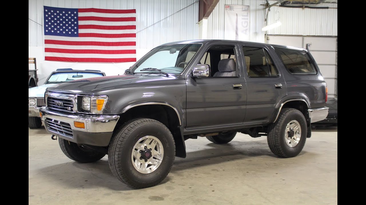 1990 Toyota 4 Runner For Sale - Walk Around - YouTube
