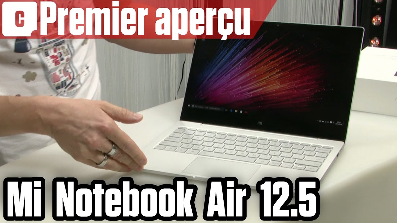 Xiaomi Mi Notebook Air 12.2 en vidéo : un Air de famille ? - YouTube