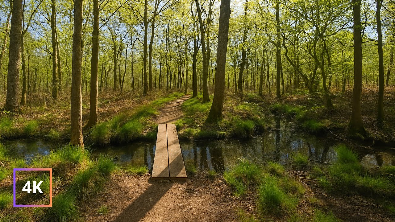 9-Minute Forest Walk – Short Nature Break - Relaxing Nature Sounds, No ...