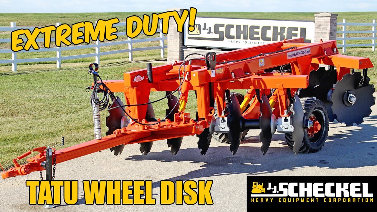 2024 TATU, Extreme Duty, 11’ + 40”, Offset Wheel Disk, 360 - YouTube