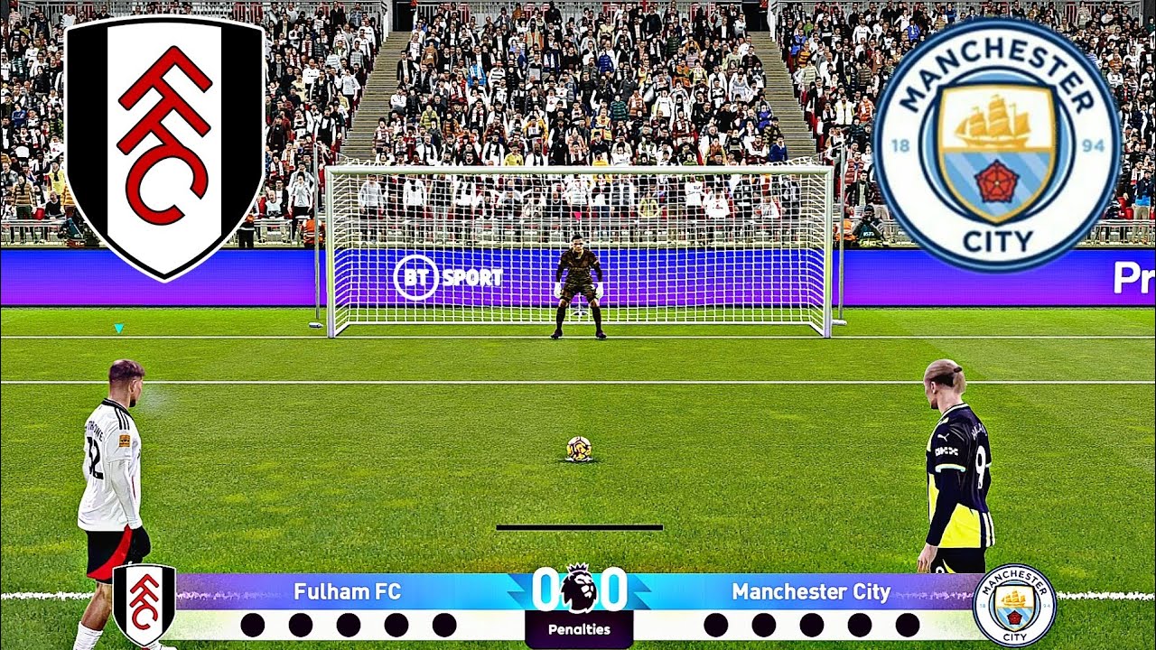 FULHAM VS MAN CITY FULL PENALTY SHOOTOUT | FUL VS CITY HIGHLIGHTS - YouTube