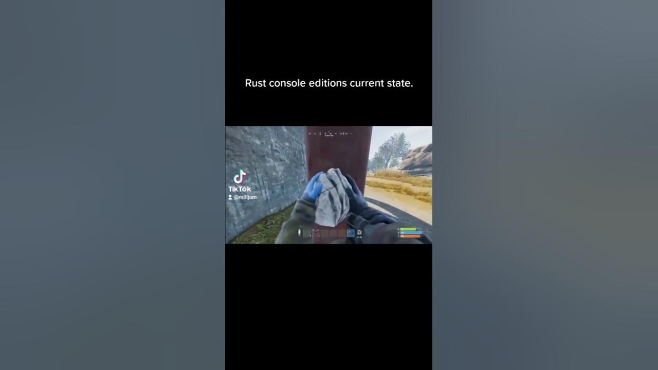 Rust Console Current state #rust #consolerust - YouTube