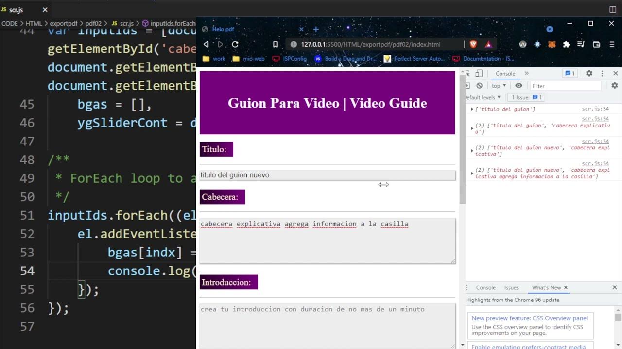 Metodo forEach en JavaScript | tutorial simple - YouTube