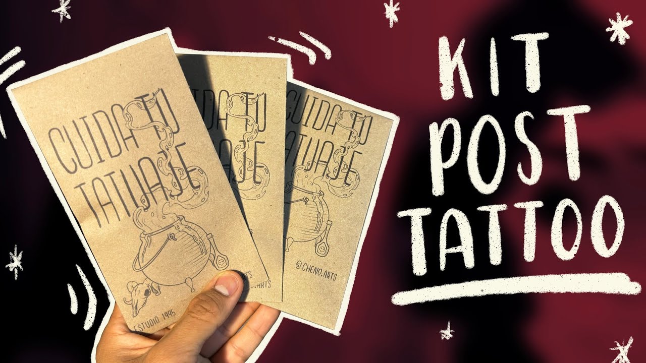 Cómo hacer un KIT POST TATTOO 🔥 - YouTube