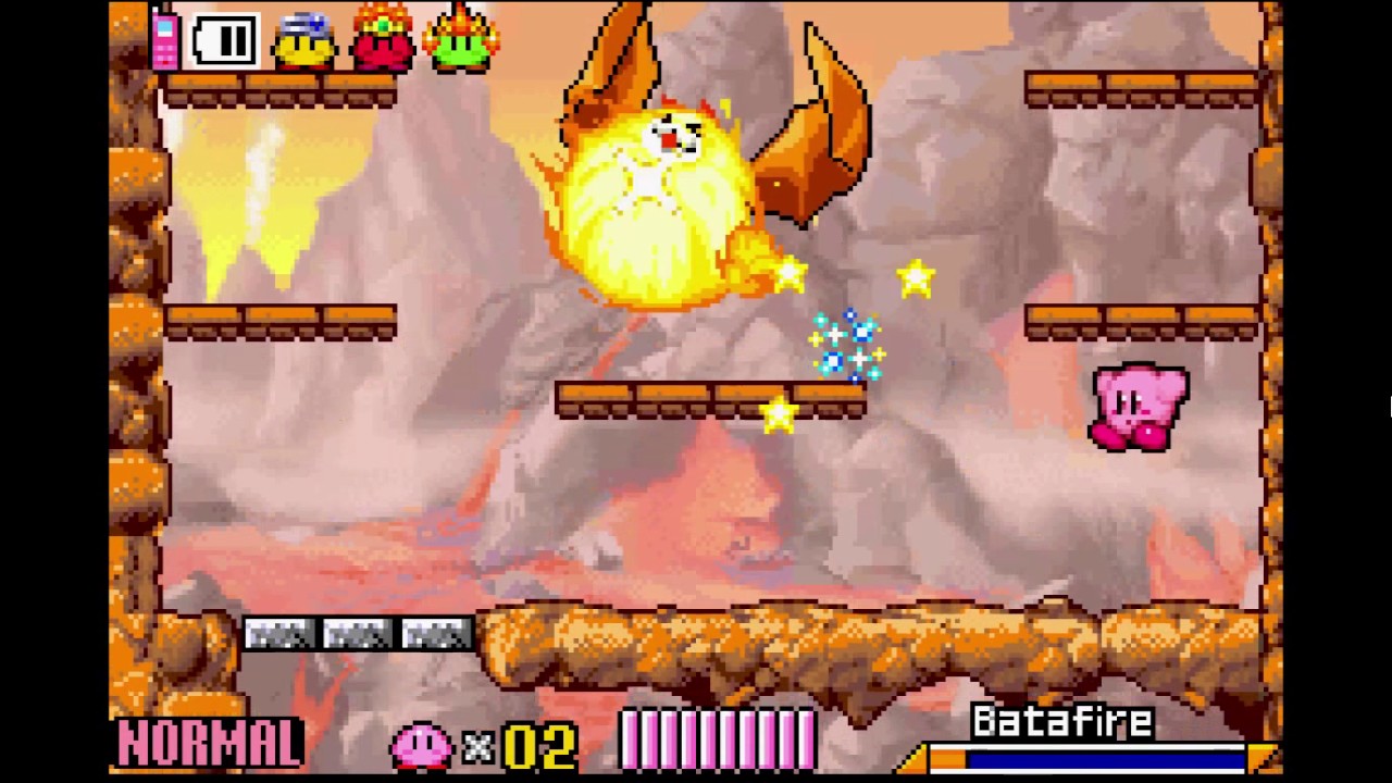 Kirby & the Amazing Mirror: All Mini-Bosses, No Abilities, No Damage ...