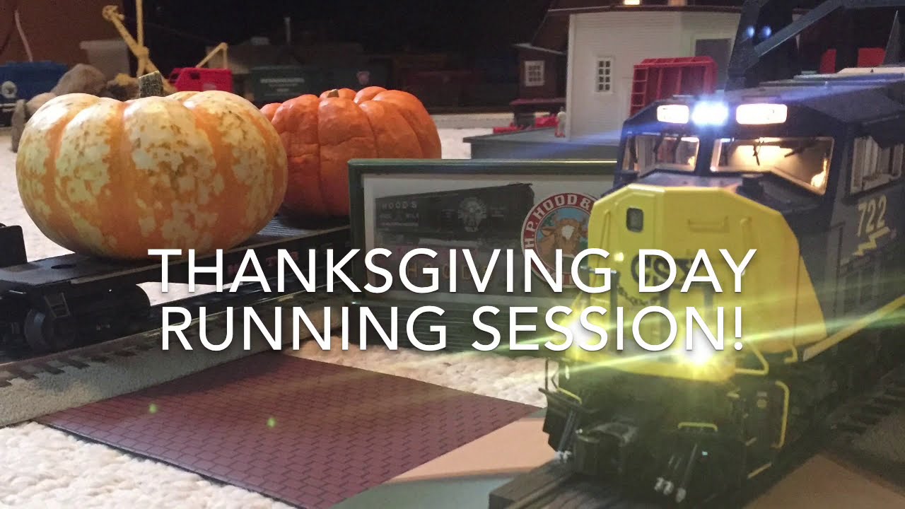 Thanksgiving Day Train Run -2020 - YouTube