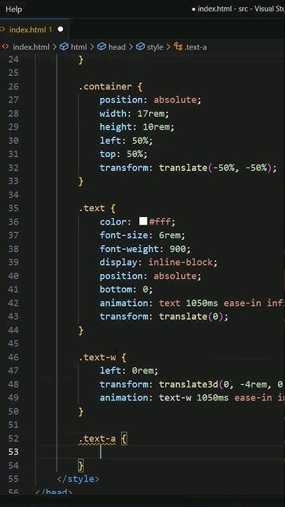 Wave Text - HTML CSS JavaScript #shorts #shortvideo - YouTube