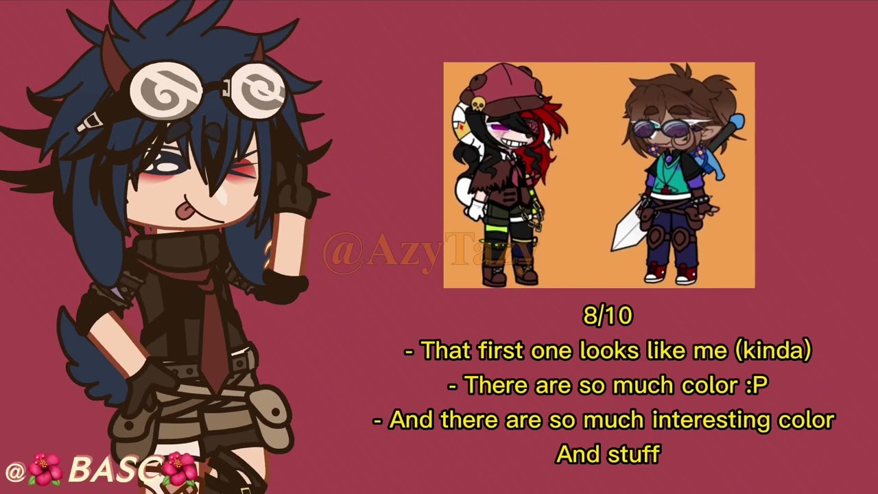 Raven rating your ocs - YouTube