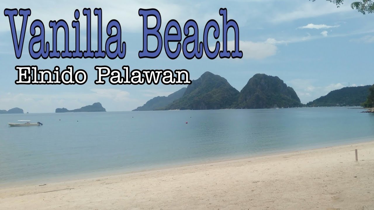 #Vanilla Beach in Elnido Palawan - YouTube