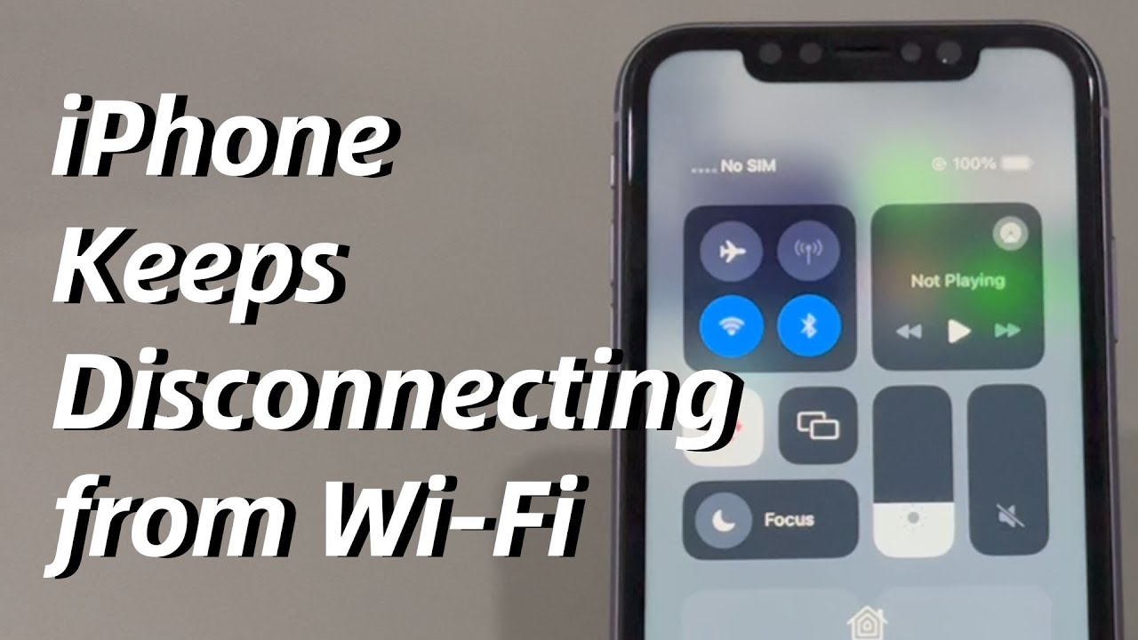 Why iPhone Keeps Disconnecting From Wi-Fi (Even Home Wi-Fi) | 11 Easy ...