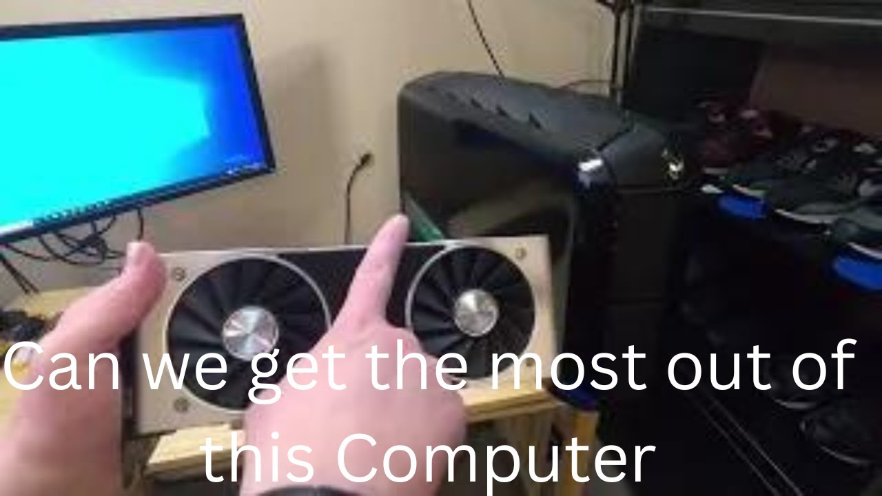 Testing a old Alienware gaming computer using a Nvidia RTX 2080 - YouTube