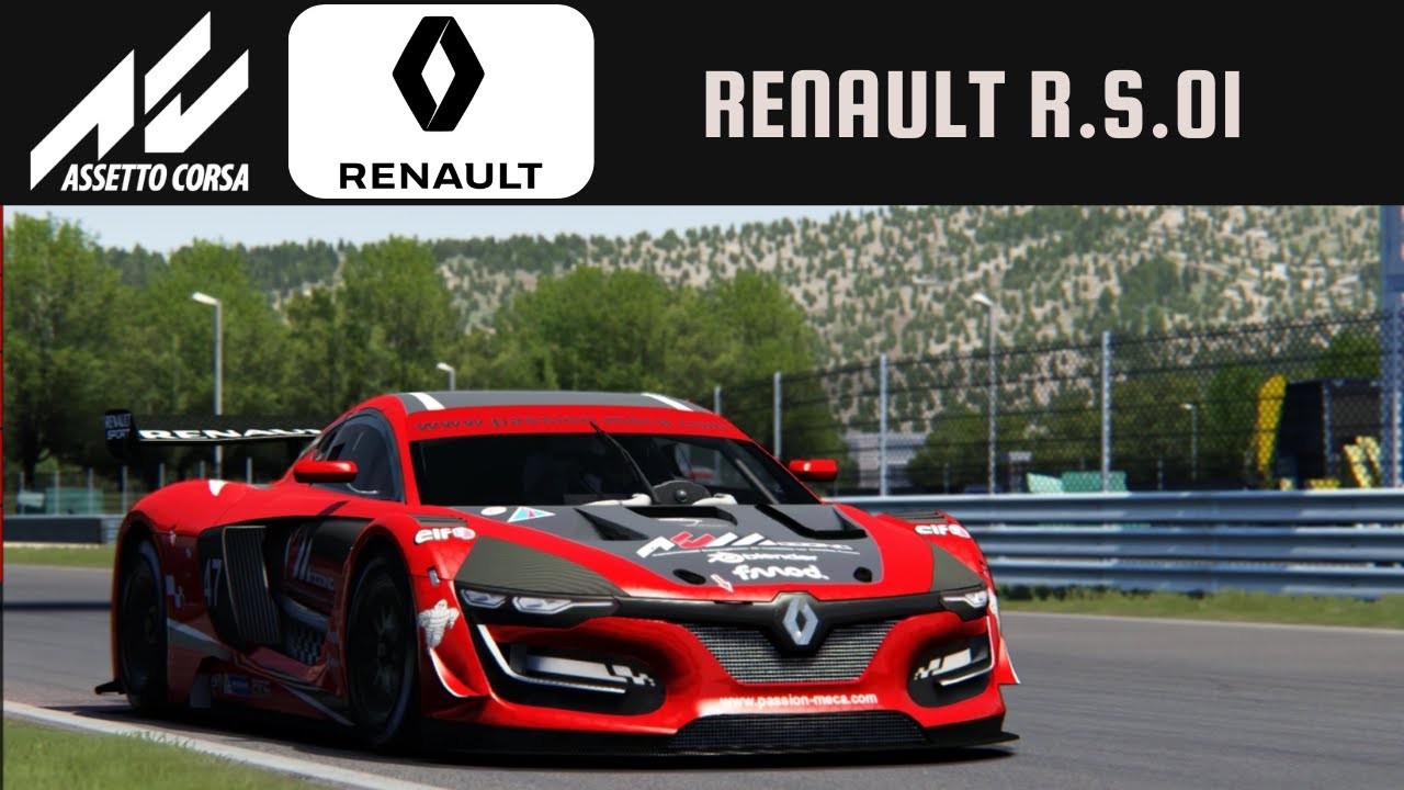 ASSETTO CORSA MOD - Renault R.S.01 - DOWNLOAD NA DESCRIÇÃO - YouTube